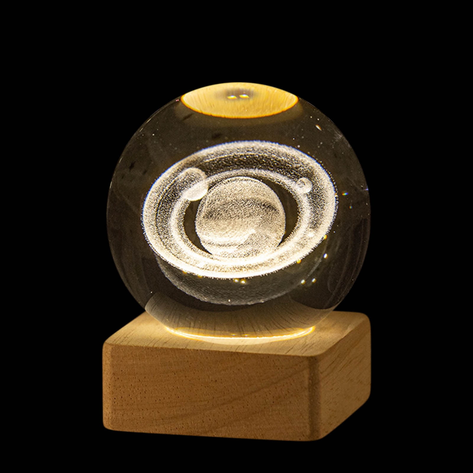 VerPetridure Glowing Planetary Galaxy Astronaut Crystal Ball Night ...