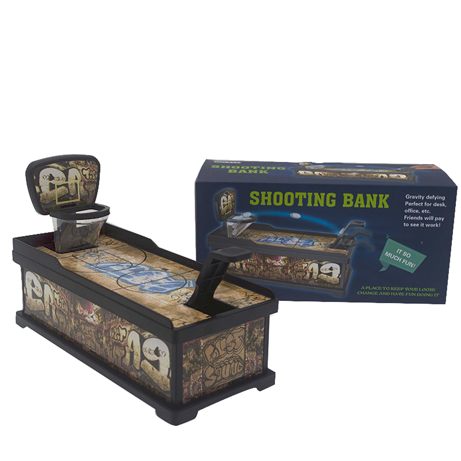 VerPetridure Coin Shooting Basketball Piggy-Bank, Kids Coin Shooting ...