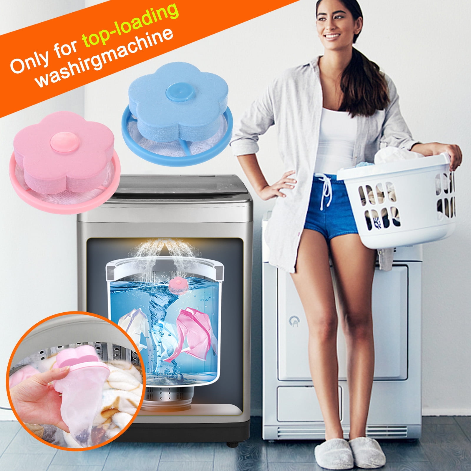 VerPetridure Floating Hair Filtering Mesh Removal, Reusable Pet Catcher ...