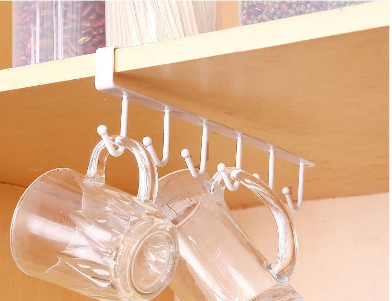 VerPetridure Kitchen Storage Rack Cupboard Hanging Hook Hanger Chest ...