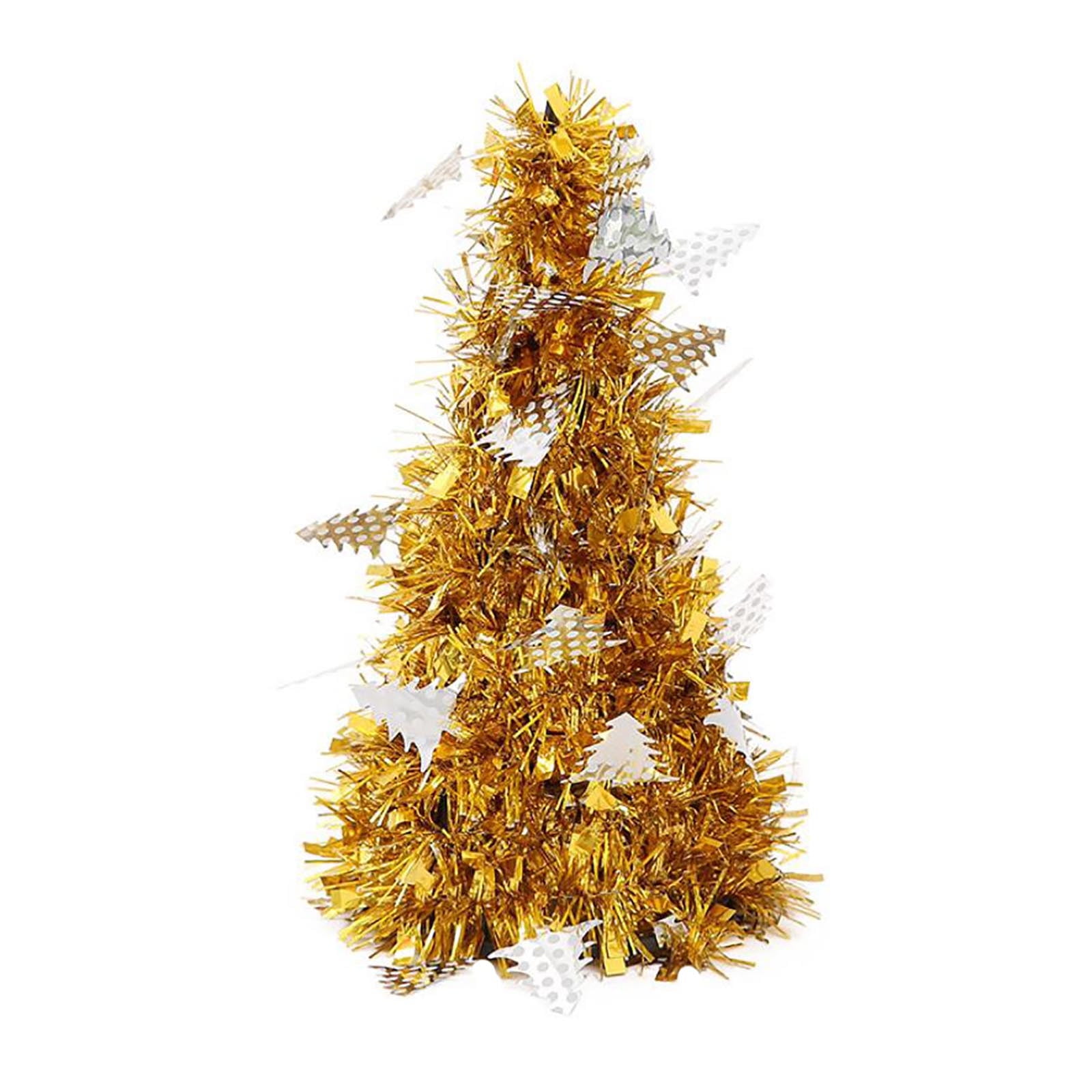 VerPetridure Mini Desktop Christmas Tree Small Tower Tree Ornament ...