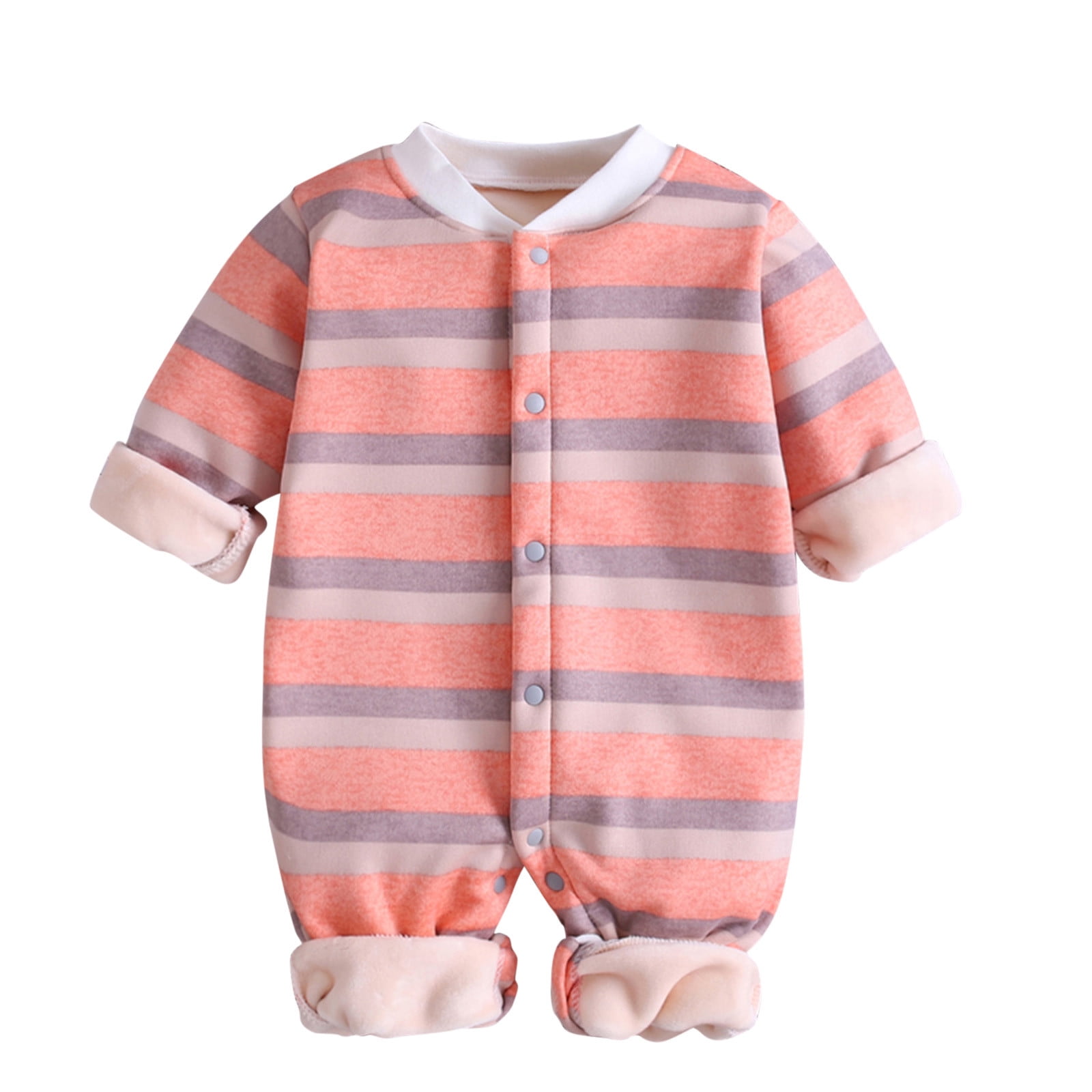 VerPetridure Newborn Girl Halter Jumpsuits Fall Infant Baby Boy Girl ...