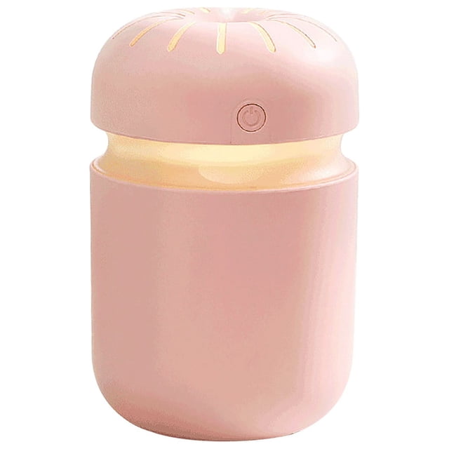 VerPetridure Quiet Desktop Humidifier Atmosphere Light Humidifier Pink ...
