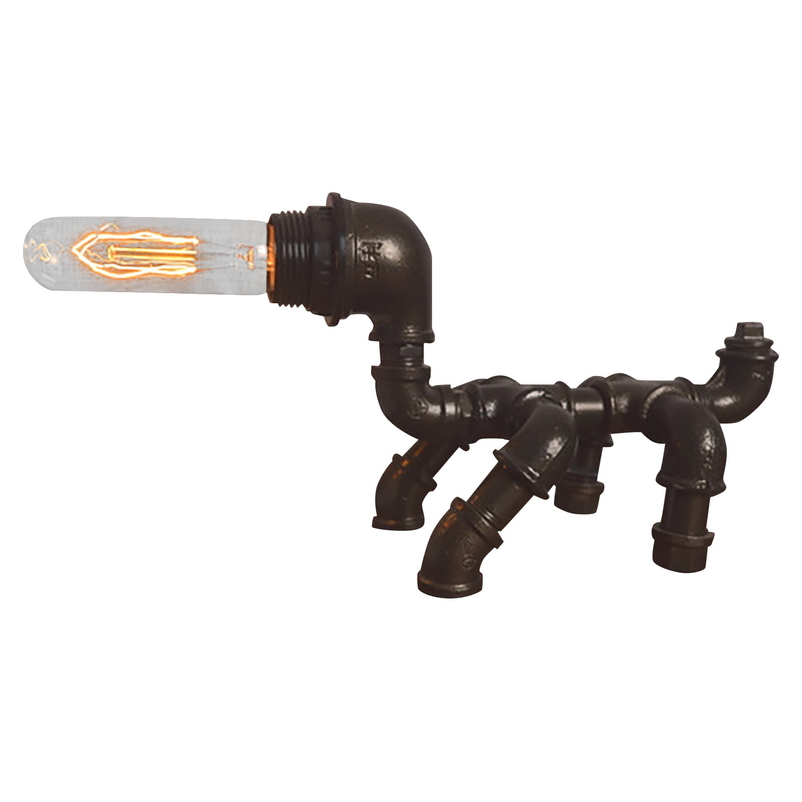 VerPetridure Retro Water Pipe Lamp (Section 7) (without Bulb) Retro ...