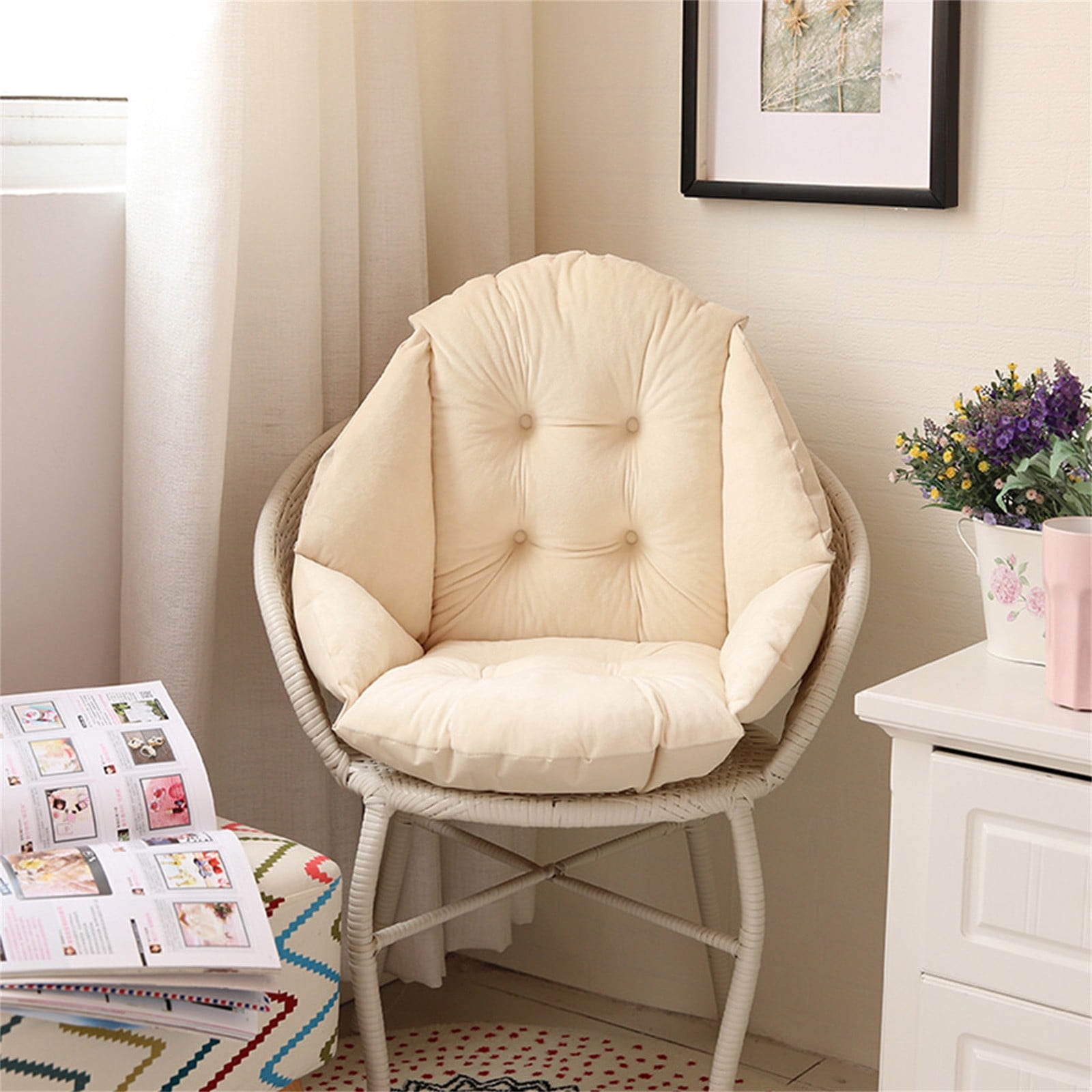 VerPetridure Semi-Enclosed Chair Cushions for Office Desk Chair,Semi ...