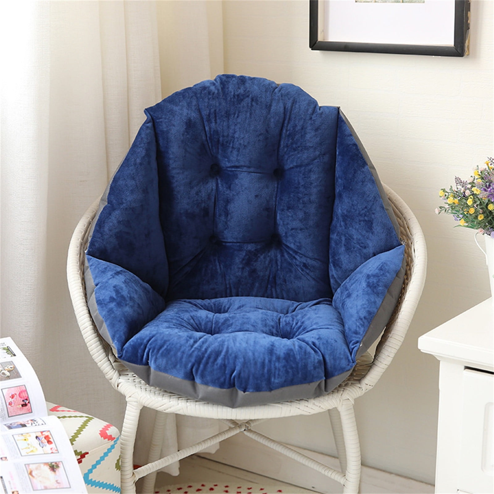VerPetridure Semi-Enclosed Chair Cushions for Office Desk Chair,Semi ...