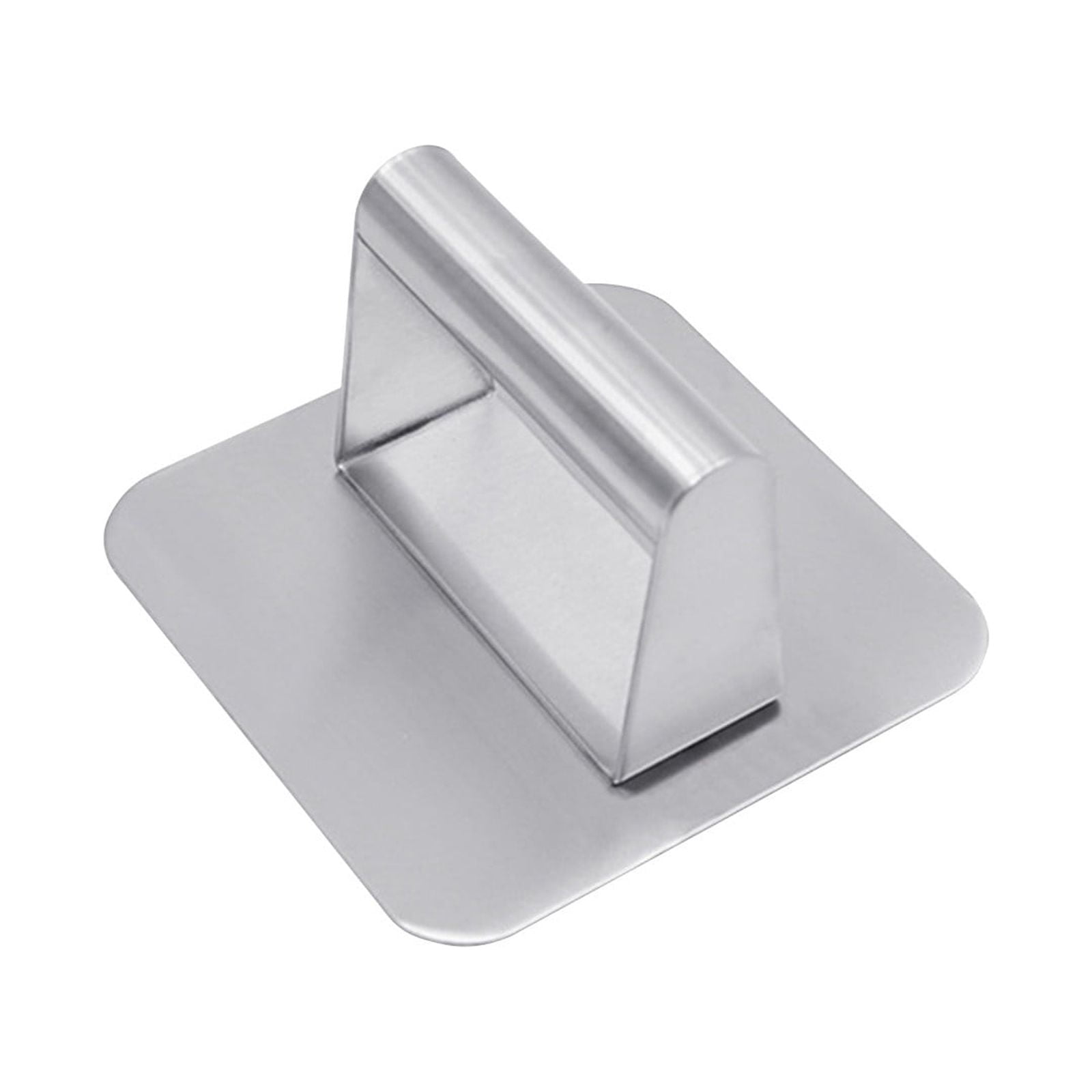 VerPetridure Stainless Steel Square Meat Press Plate Burger Patty Press ...