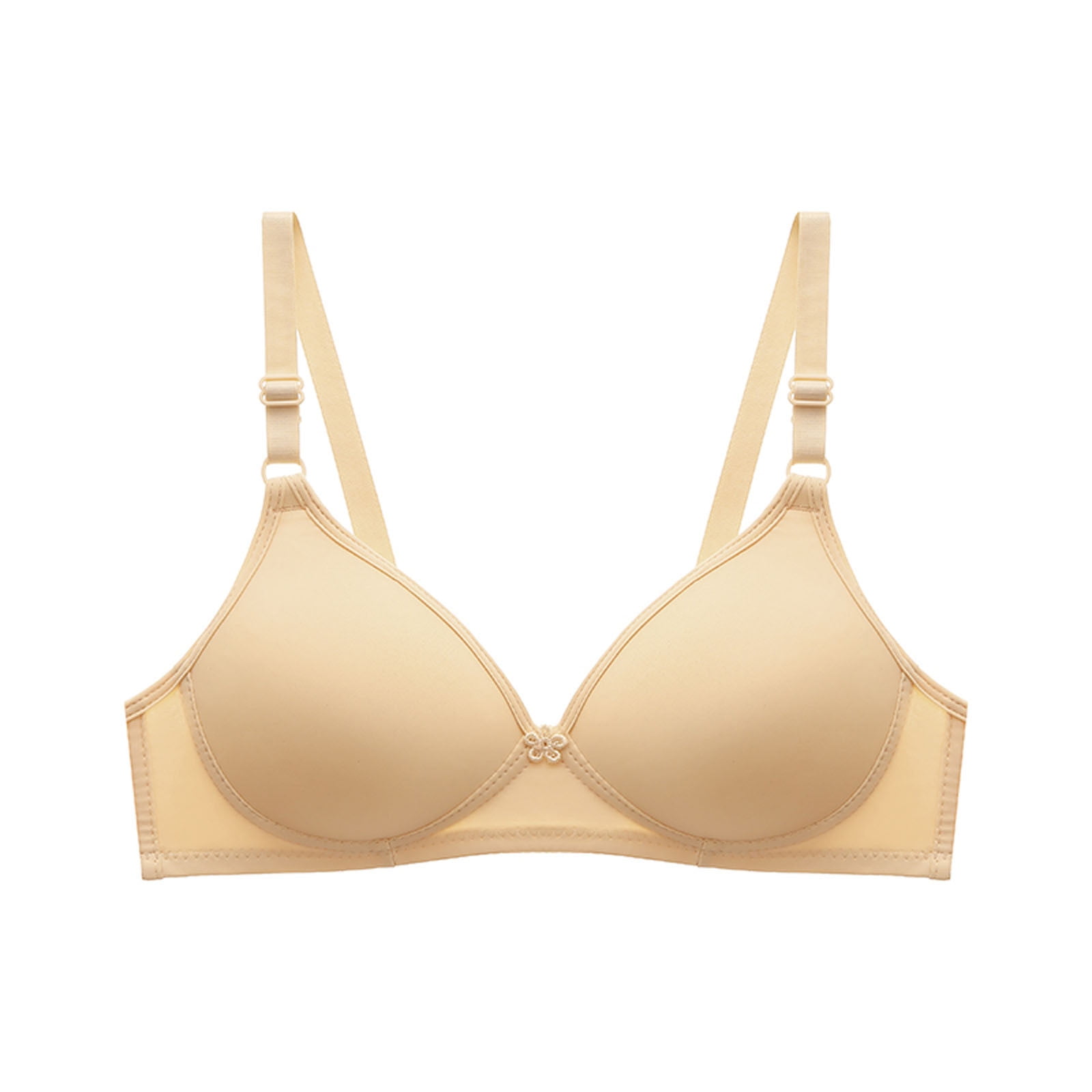 VerPetridure Women's Wirefree Bras Full Coverage Bras Underwear Push-Up ...