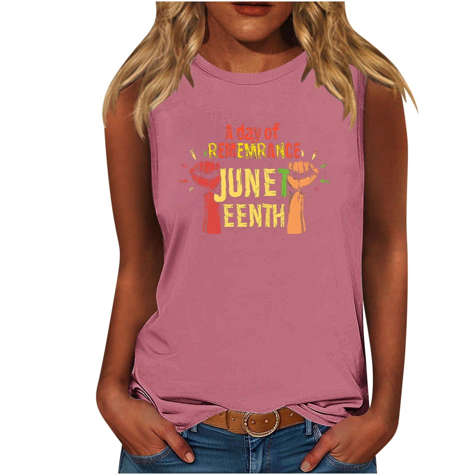 VerPetridure Womens American Flag Tank Tops Patriotic Shirts for Women ...