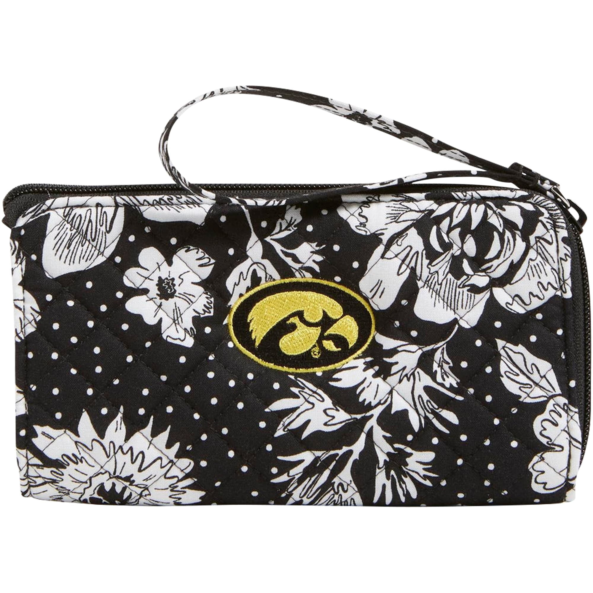 Vera Bradley Iowa Hawkeyes Rain Garden Front-Zip Wristlet - Walmart.com
