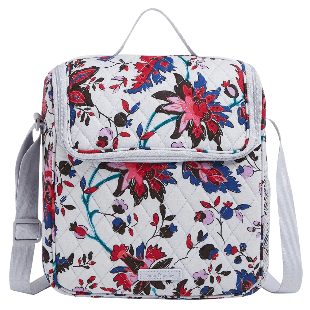 Vera Bradley Lunch Crossbody Bag (Vineyard Floral) - Walmart.com