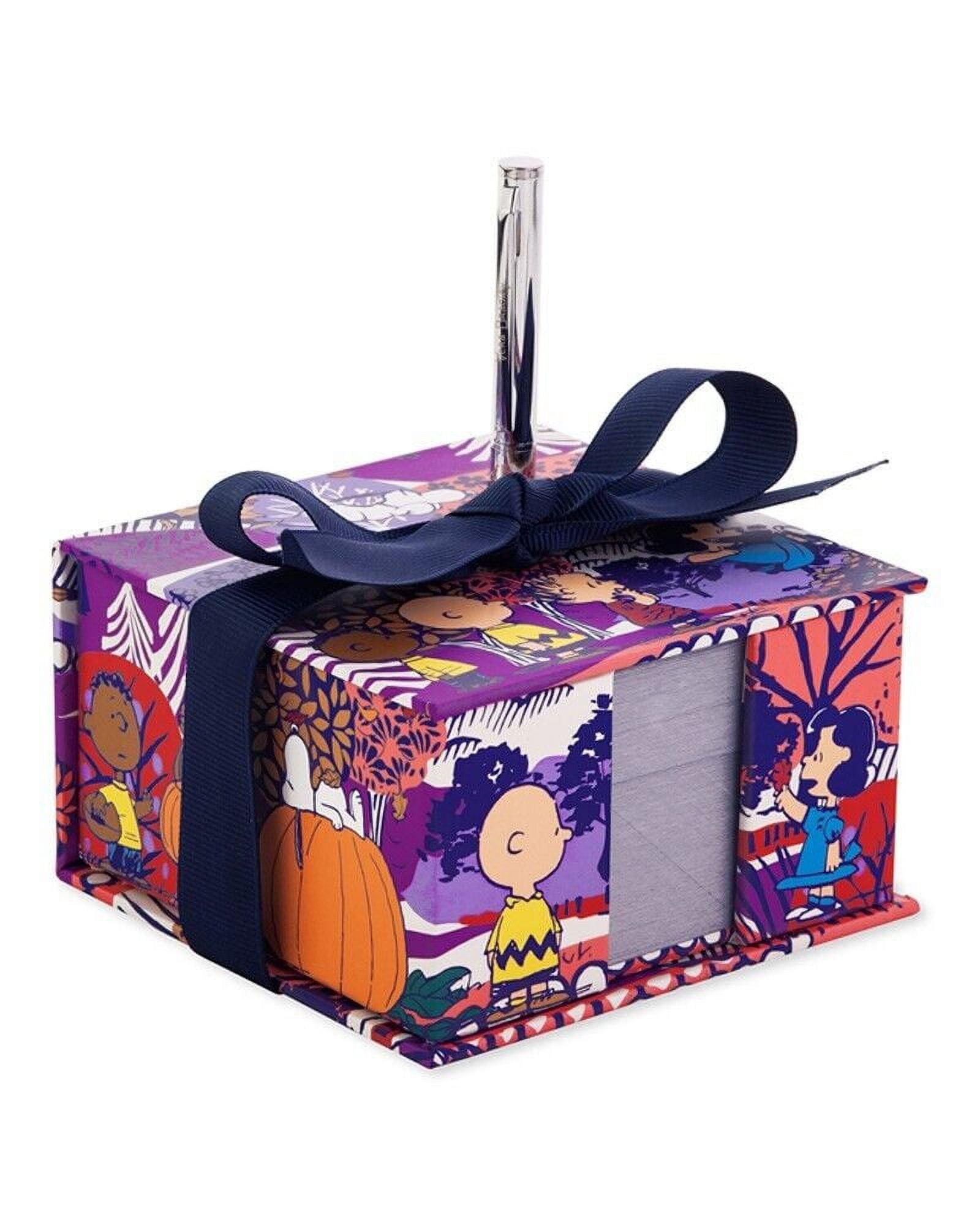 Vera Bradley Note Cube with Pen in Fall for Peanuts + Snoopy and ...