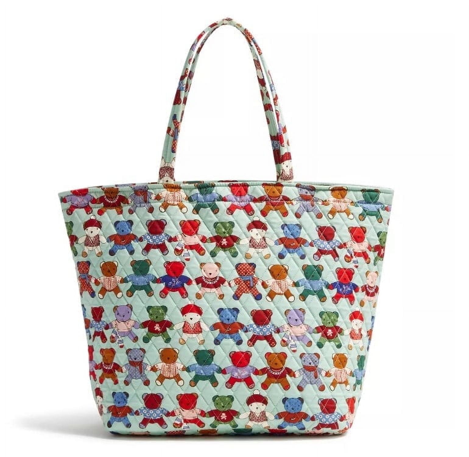 Vera Bradley Essential Grand Tote - Toasty Teddies, Teddy Bear - Walmart.com