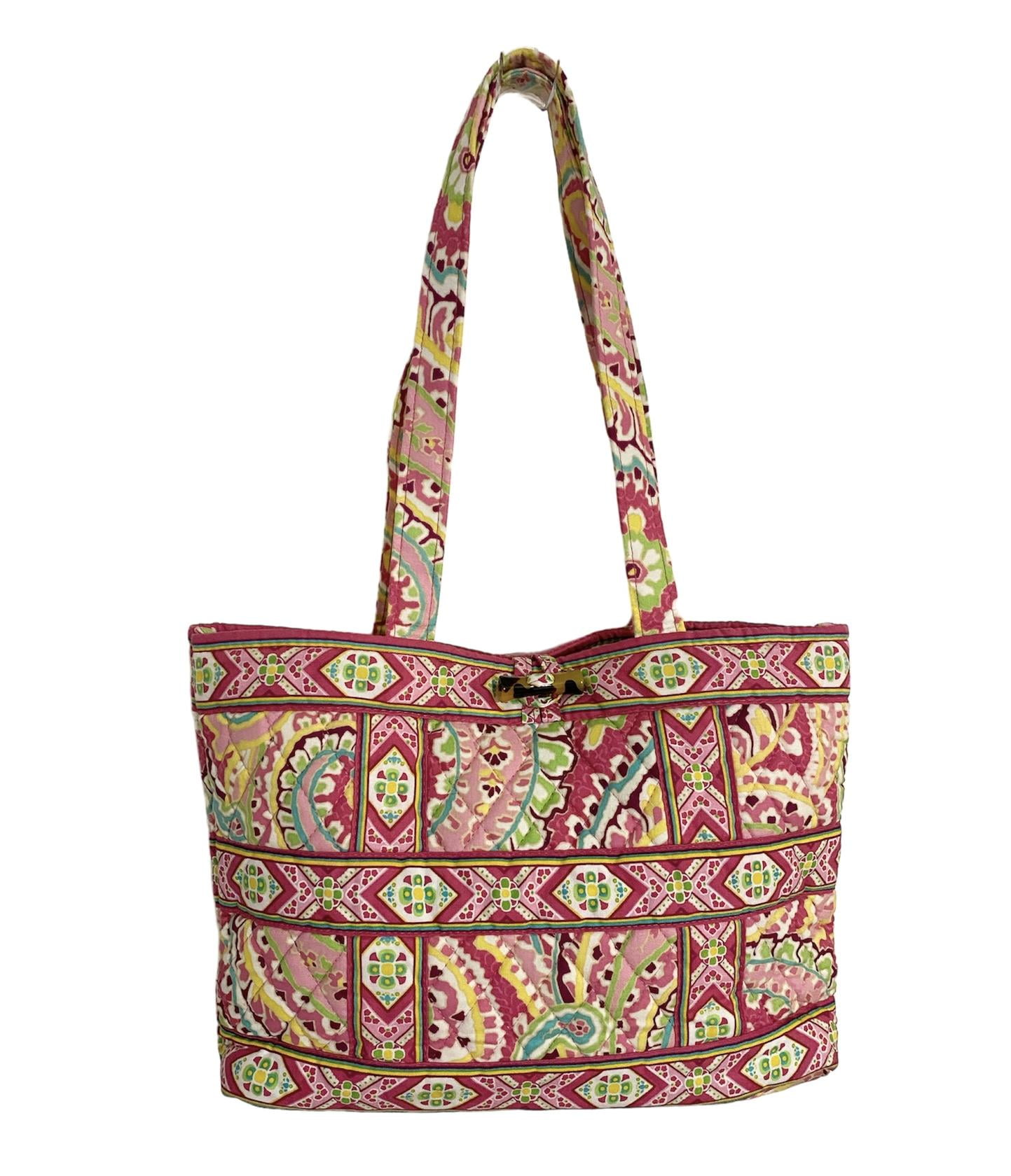 Vera Bradley Small Tic Tac Tote Capri Melon - Walmart.com