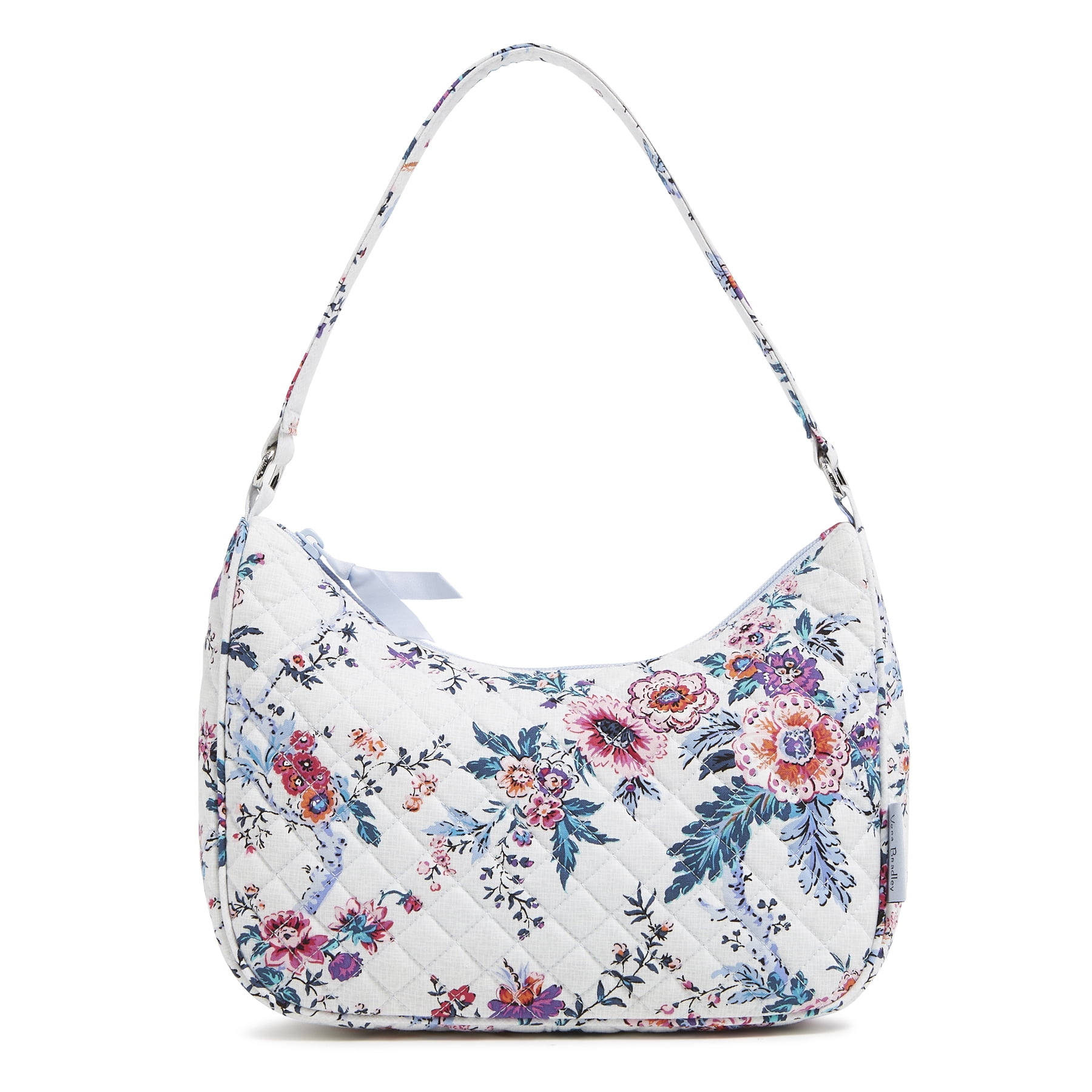 Vera Bradley Women's Cotton Frannie Crescent Crossbody Bag Magnifique ...