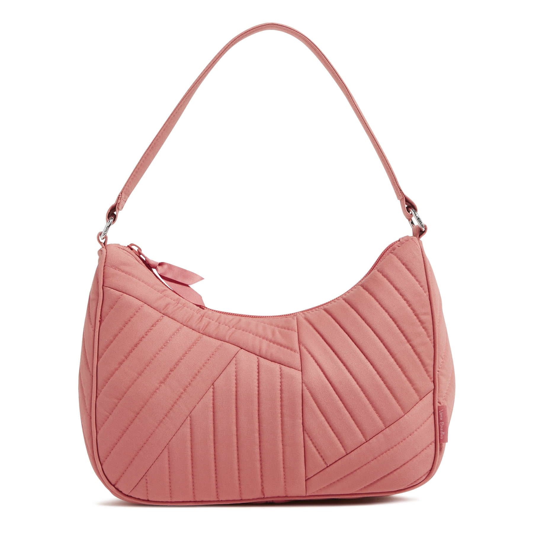 Vera Bradley Women's Cotton Frannie Crescent Crossbody Bag Terra Cotta ...