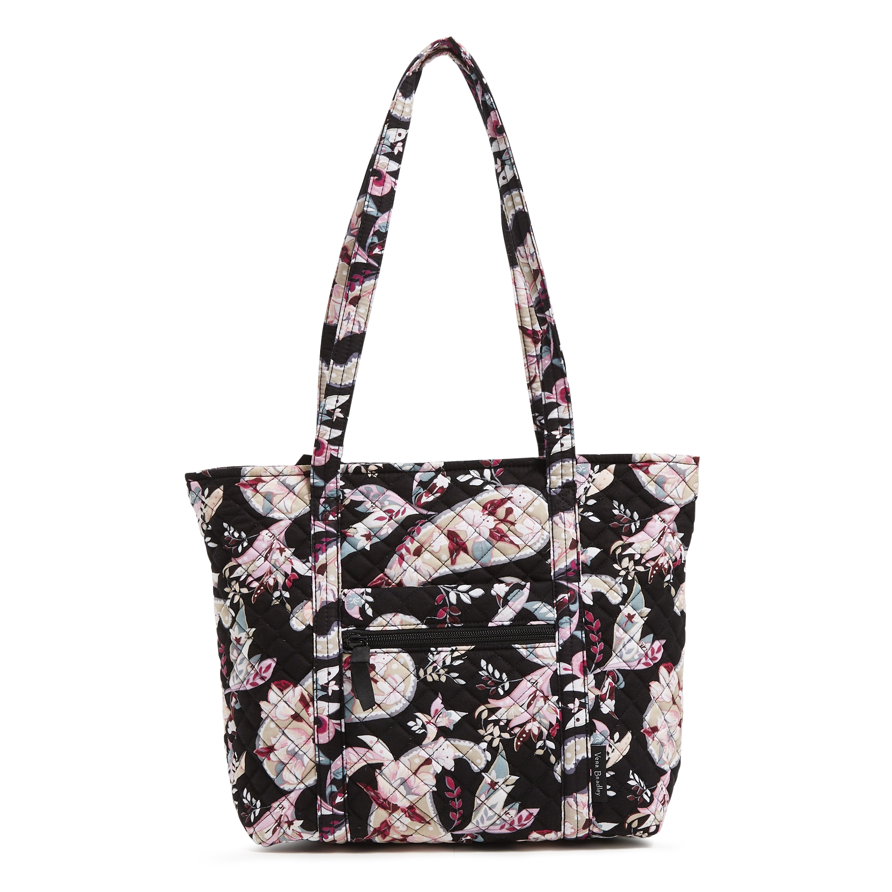 Vera Bradley Women's Cotton Small Vera Tote Bag Botanical Paisley ...
