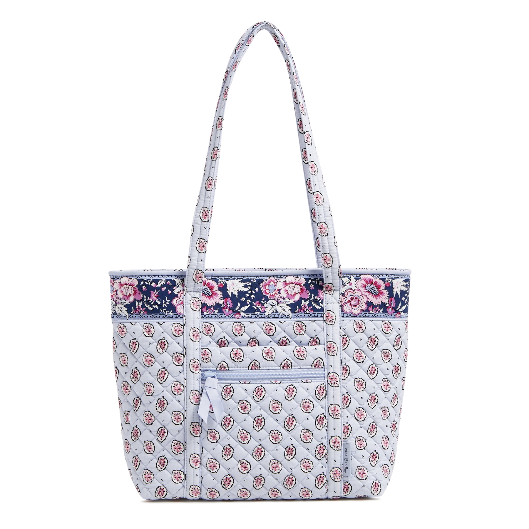 Vera Bradley Women's Cotton Small Vera Tote Bag Magnifique Leaf ...