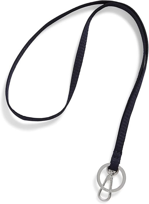 Vera Bradley Women's Outlet Lighten Up Lanyard Black - Walmart.com