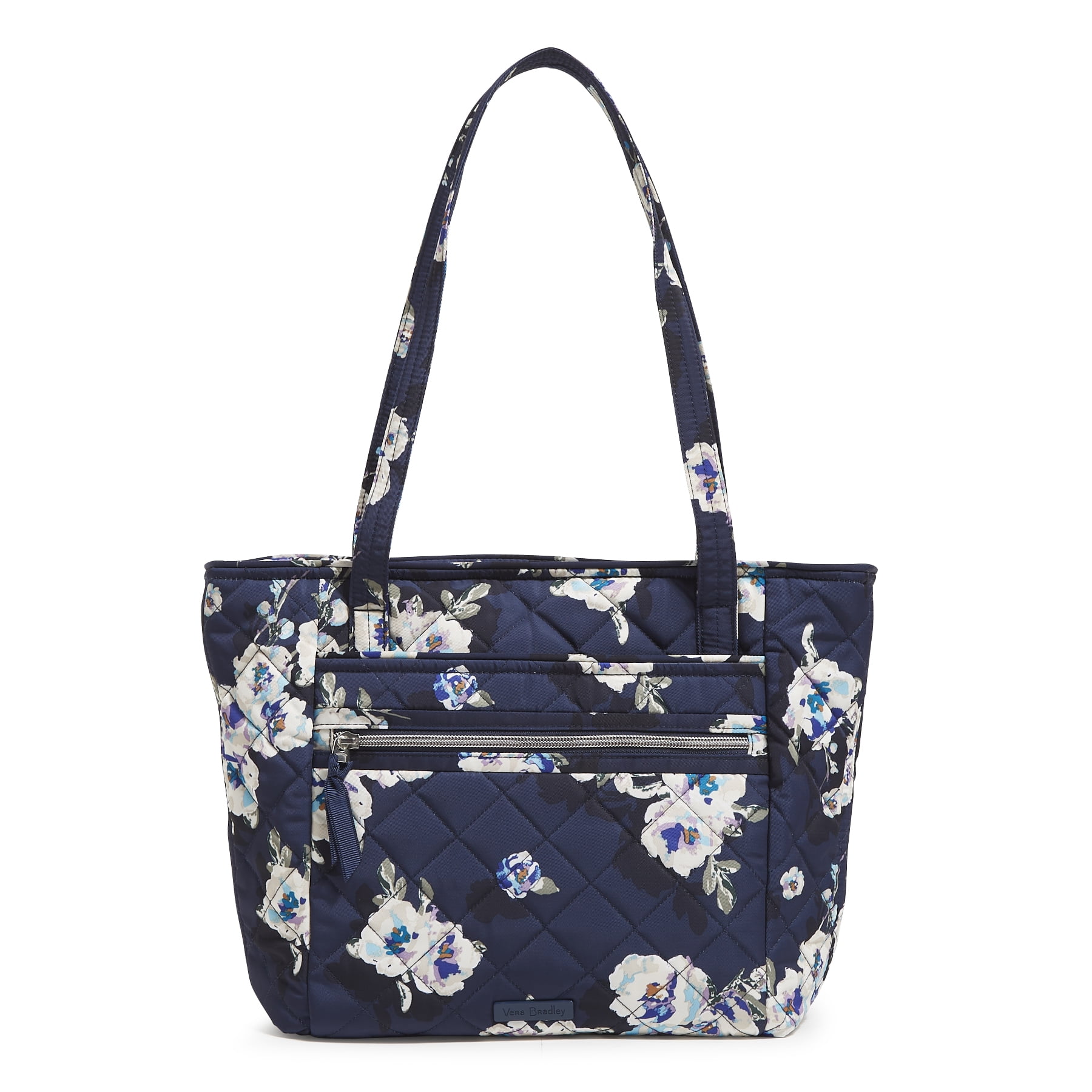 Vera Bradley Women's Performance Twill Small Vera Tote Bag Blooms and ...