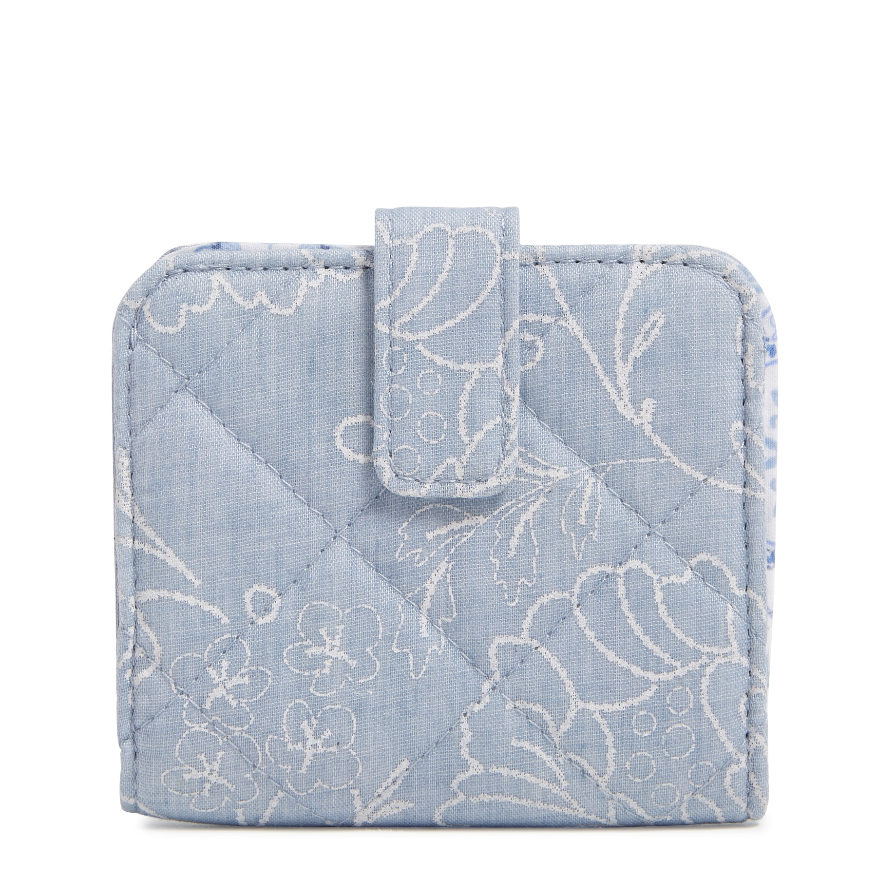 Vera Bradley Women's RFID Finley Small Wallet Sweet Garden Lace ...