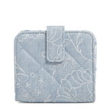 Vera Bradley Women's RFID Finley Small Wallet Sweet Garden Lace ...