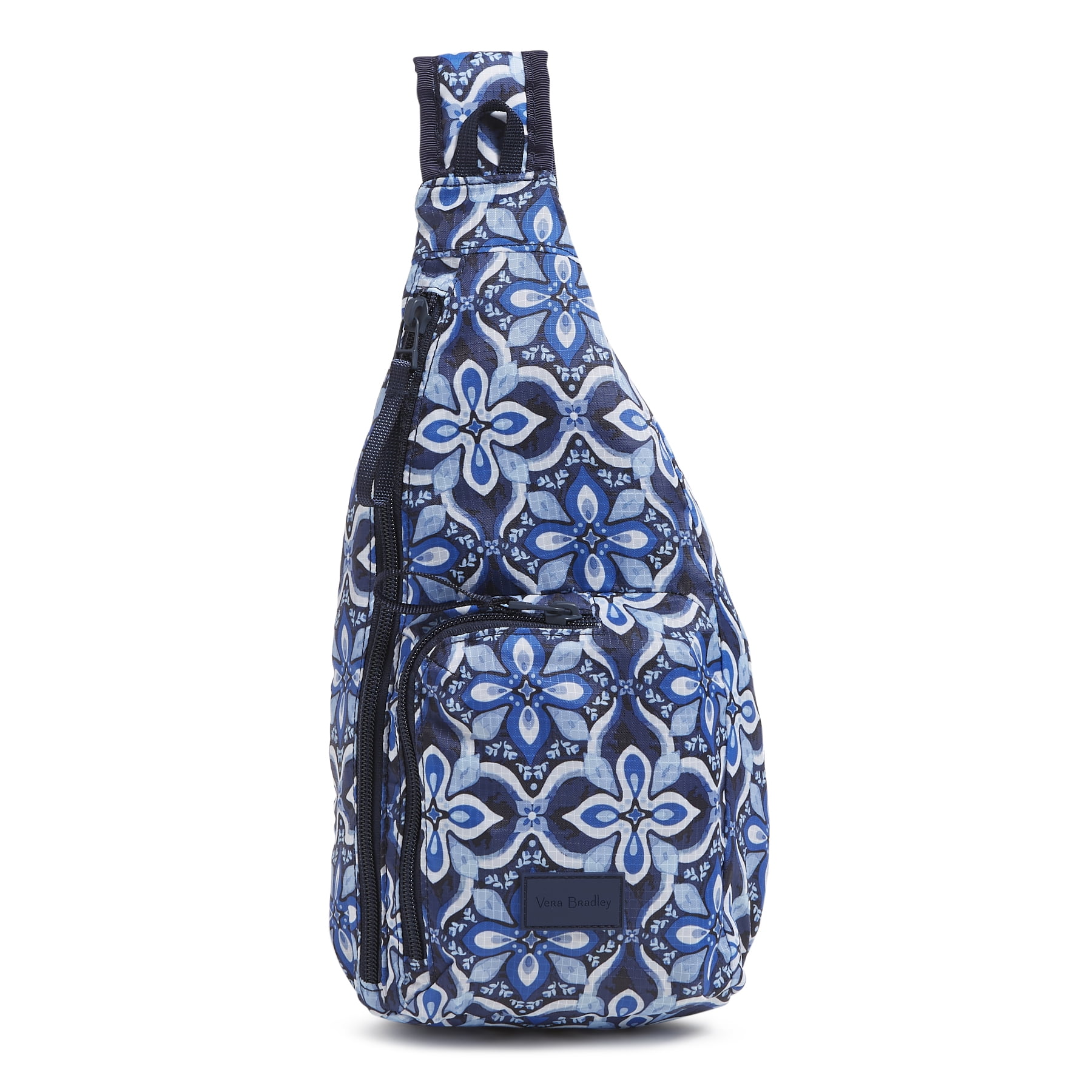 Vera Bradley Women's Ripstop Mini Sling Backpack Raindrop Medallion ...