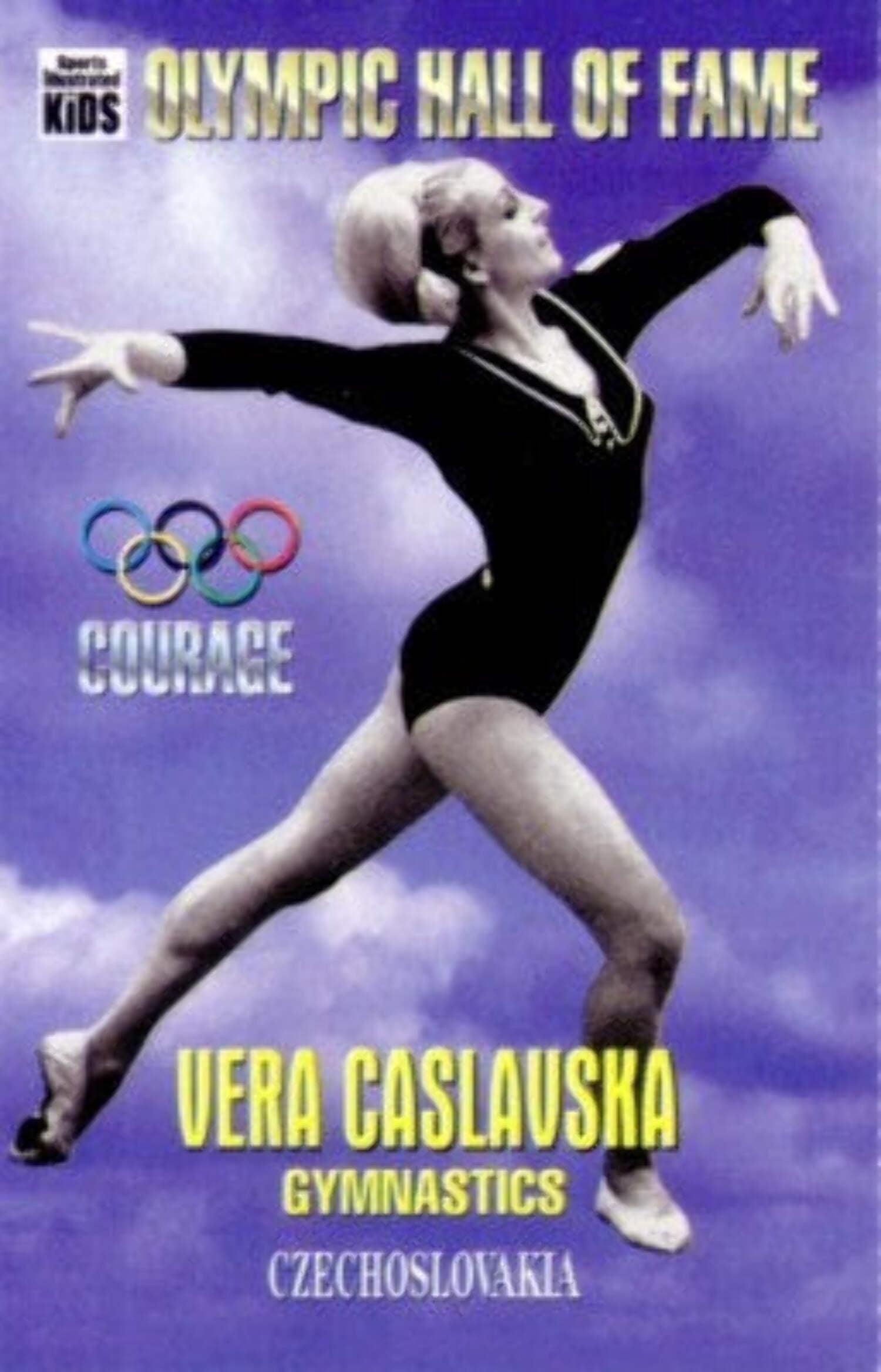 Vera Caslavska Olympic Hall of Fame 1995 Sports Illustrated for Kids ...
