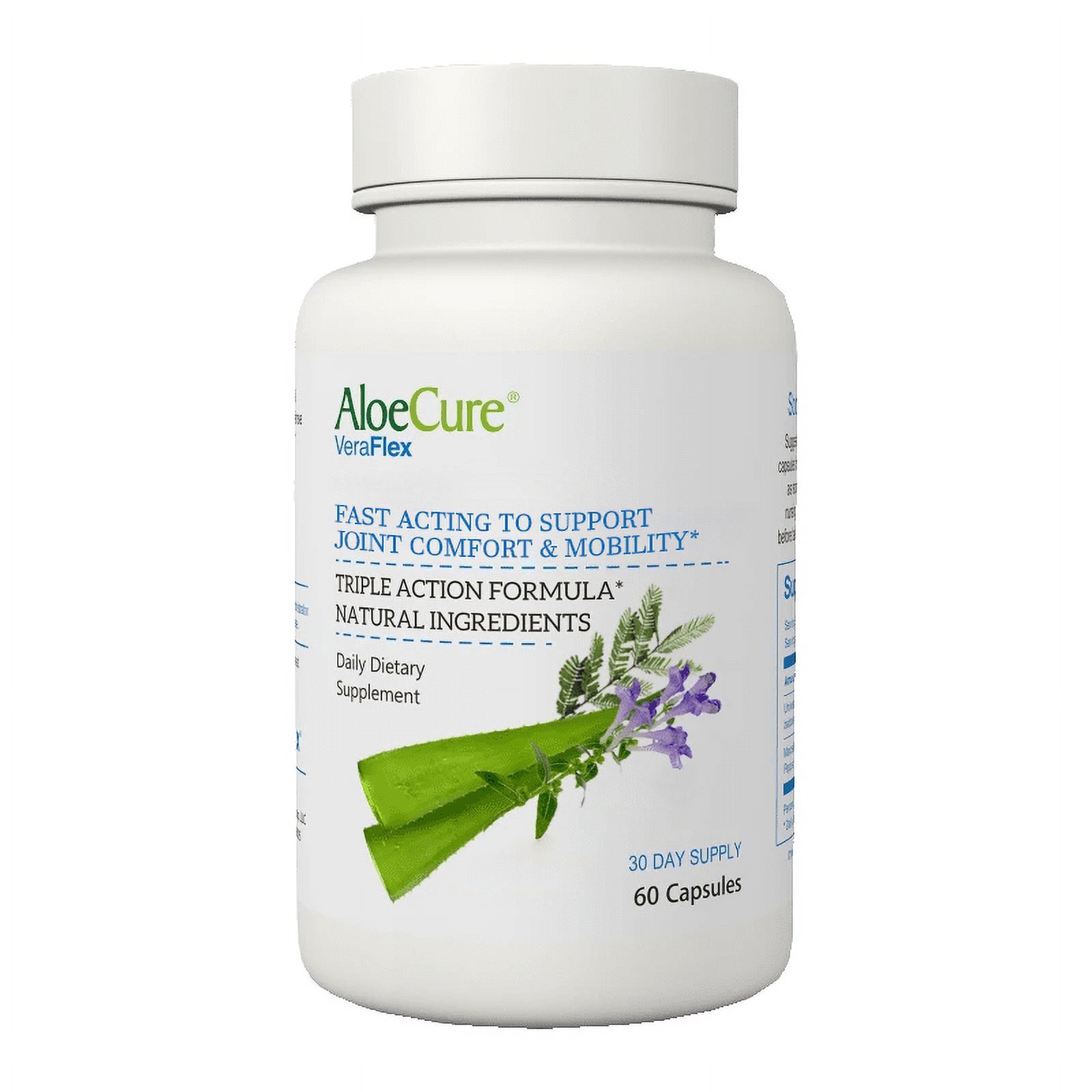 VeraFlex by AloeCure Plant Based Joint Health Supplement - 60 Capsules ...