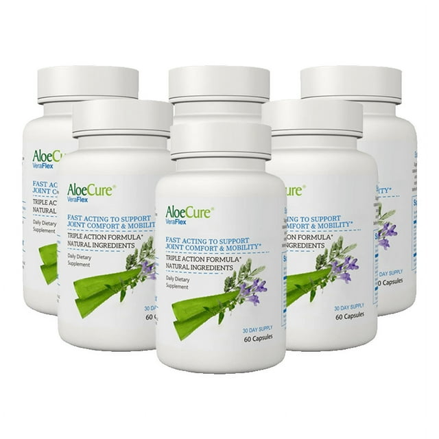 VeraFlex by AloeCure Plant Based Joint Health Supplement - 60 Capsules ...
