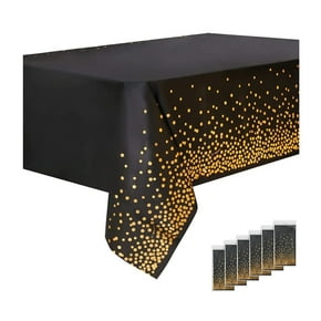 Black Gold Tablecloth