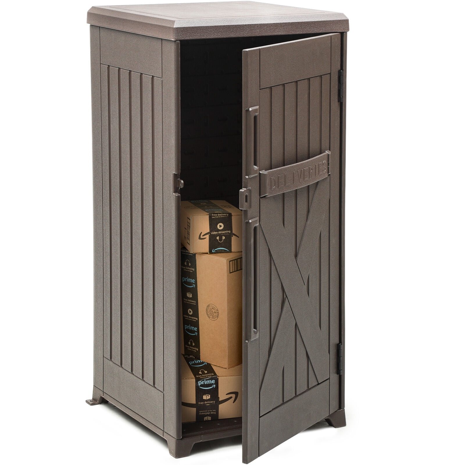 Verabella 60 Gallon Large Package Delivery and Storage Box, Double-Wall ...