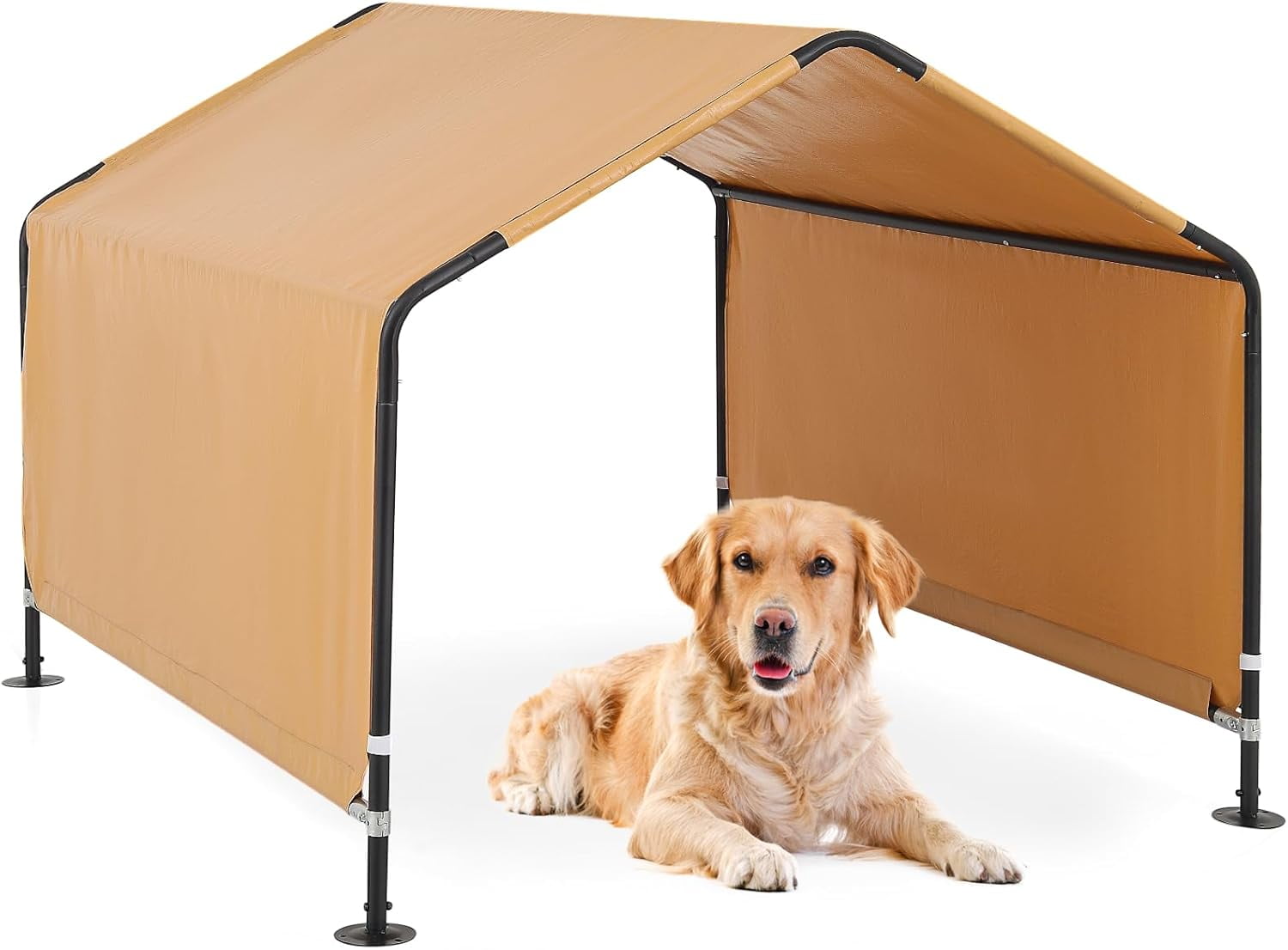 Verabella Dog Shade Shelter for Outside, Weatherproof Outdoor Pet ...