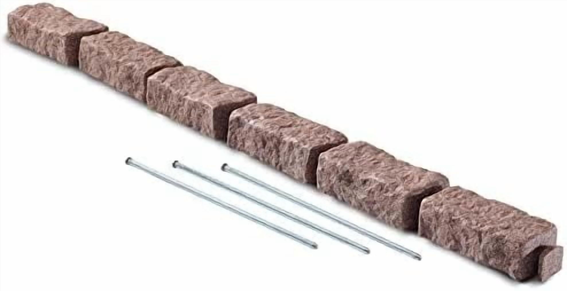 Verabella Landscape Edging | Faux Stone Bricks for Lawn edging, Flower ...