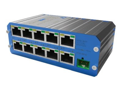 Veracity CAMSWITCH Plus 8 - Switch - unmanaged - 8 x 10/100 (PoE+) + 2 x 10/100 - desktop, rack ...