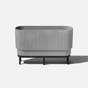 "Veradek Large Outdoor Demi Series 26"" Tall Stone-Plastic Composite ...