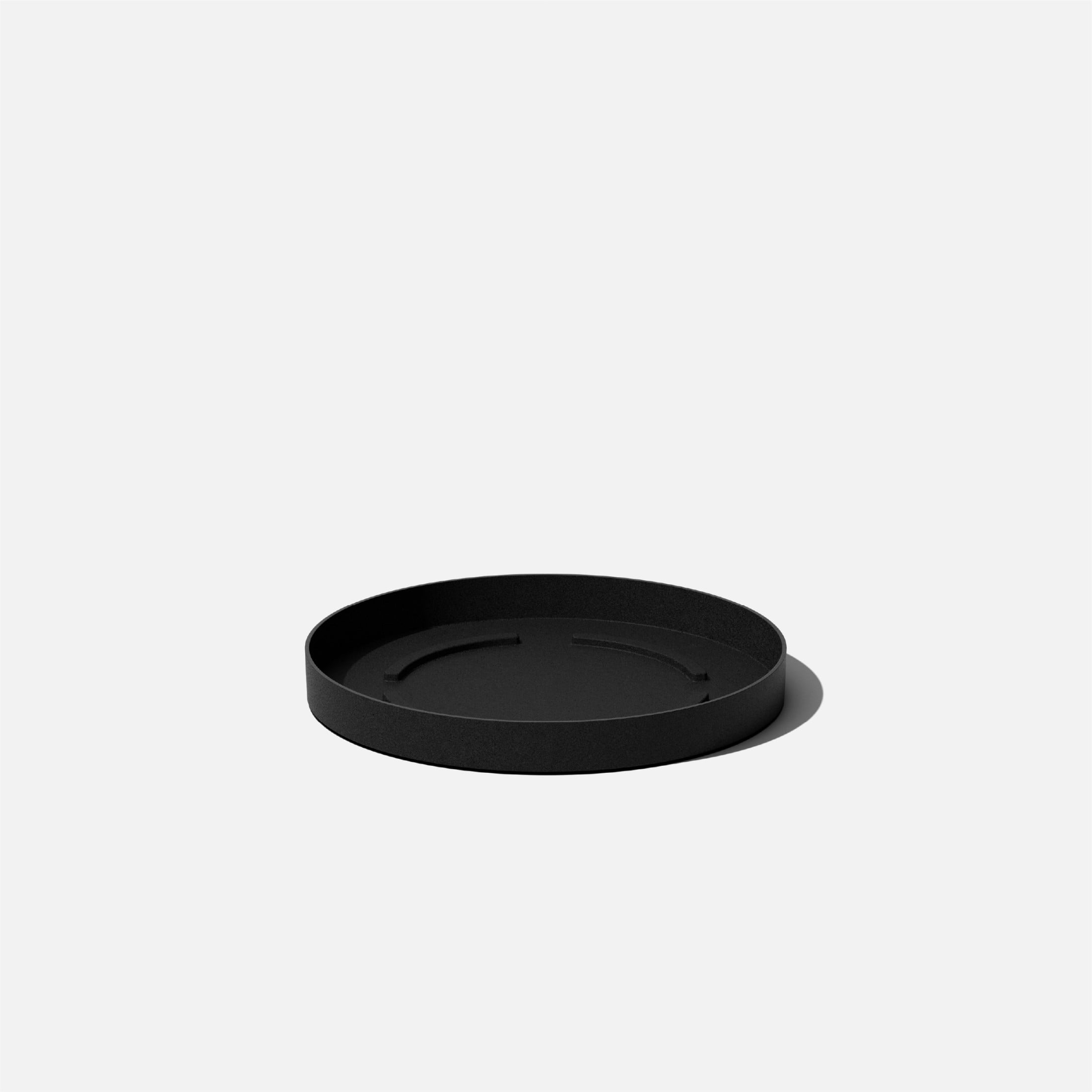 Veradek Mason Series Kona 15'' Plastic-Stone Planter Tray - Black ...