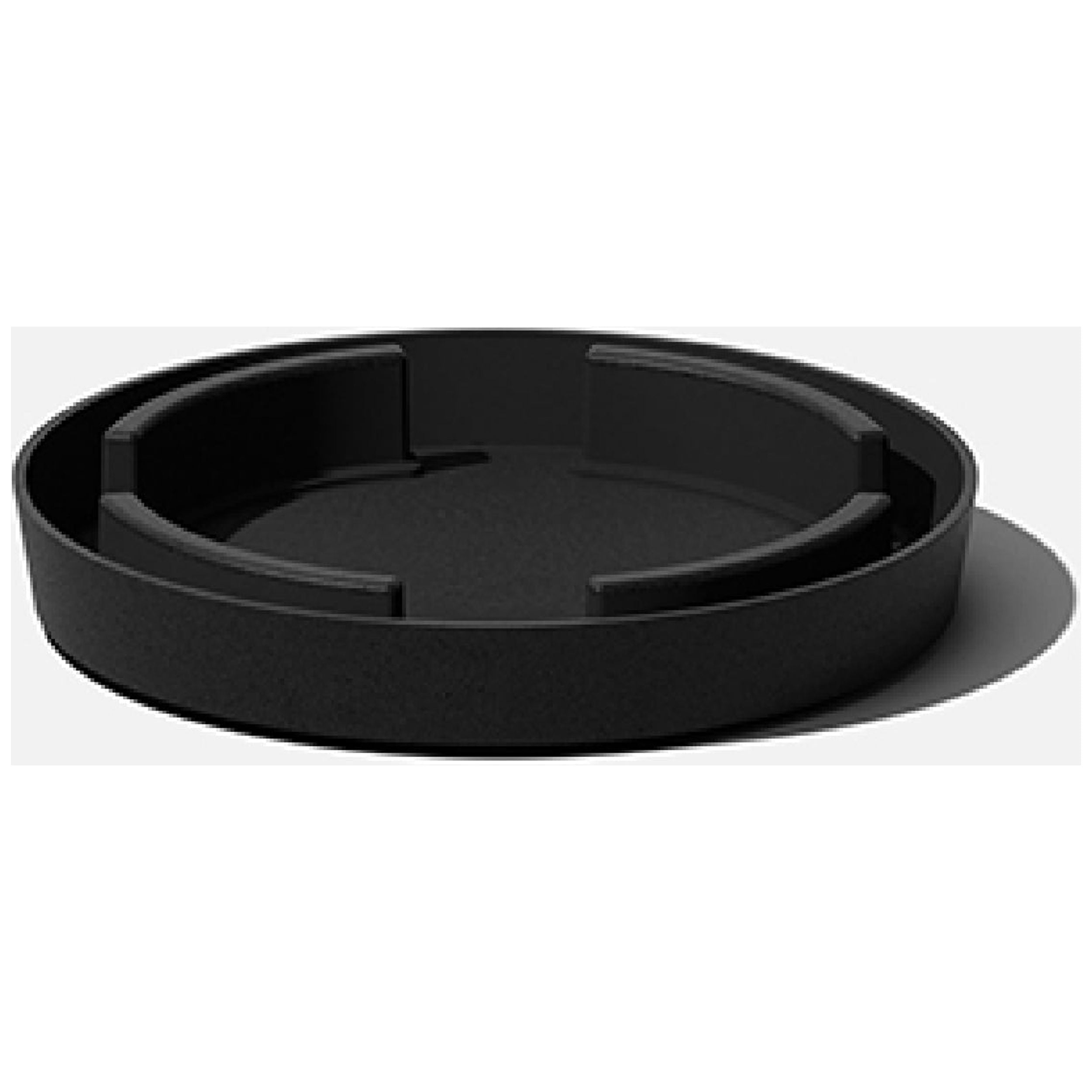 Veradek Mason Series Selena 28" Plastic-Stone Planter Tray - Black ...