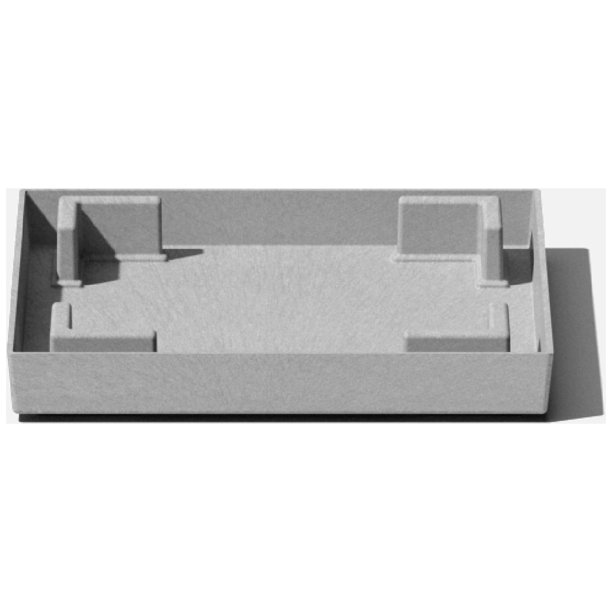 Veradek Pure Series Midland 30" Plastic Planter Tray - Gray - Walmart ...