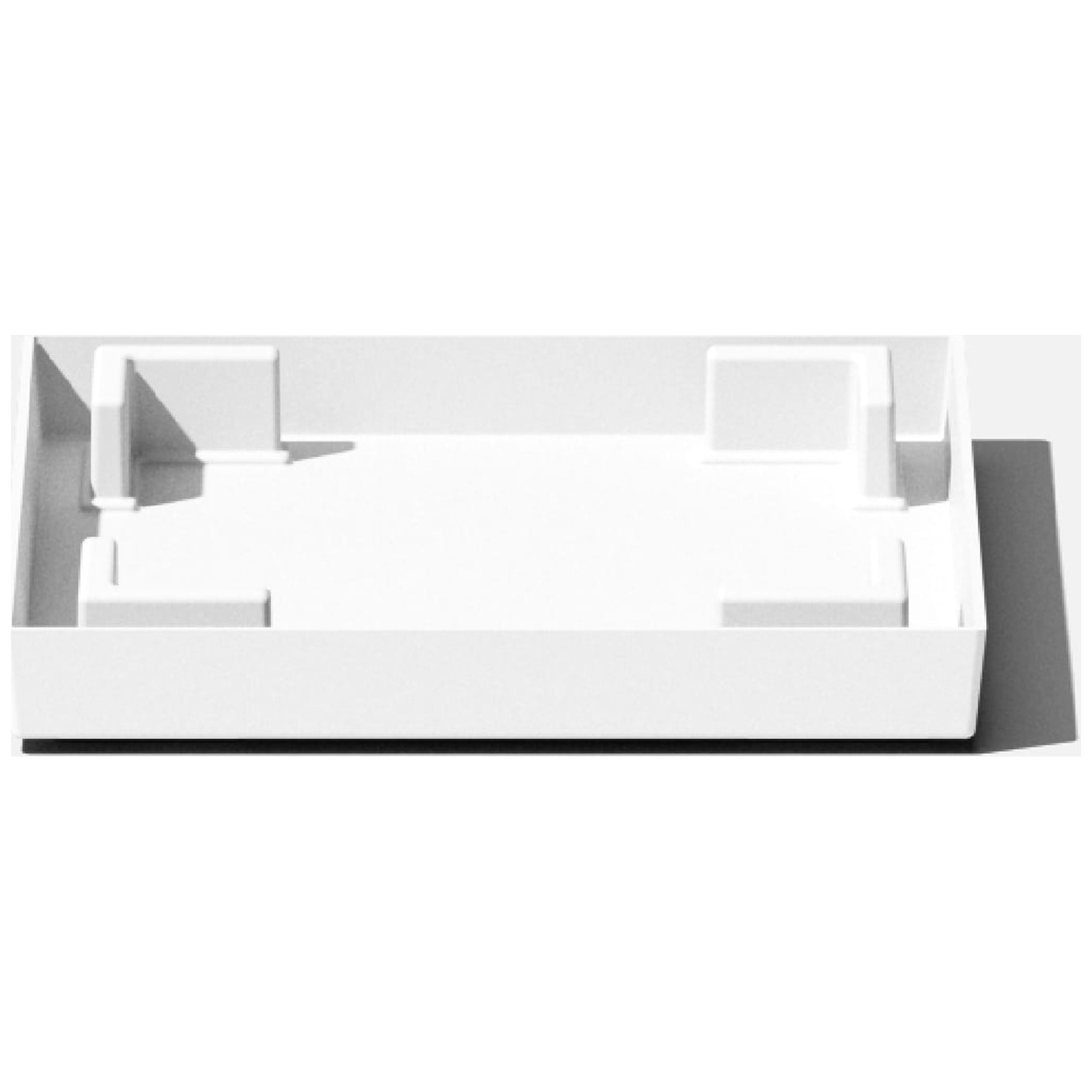 Veradek Pure Series Midland 30" Plastic Planter Tray - White - Walmart.com