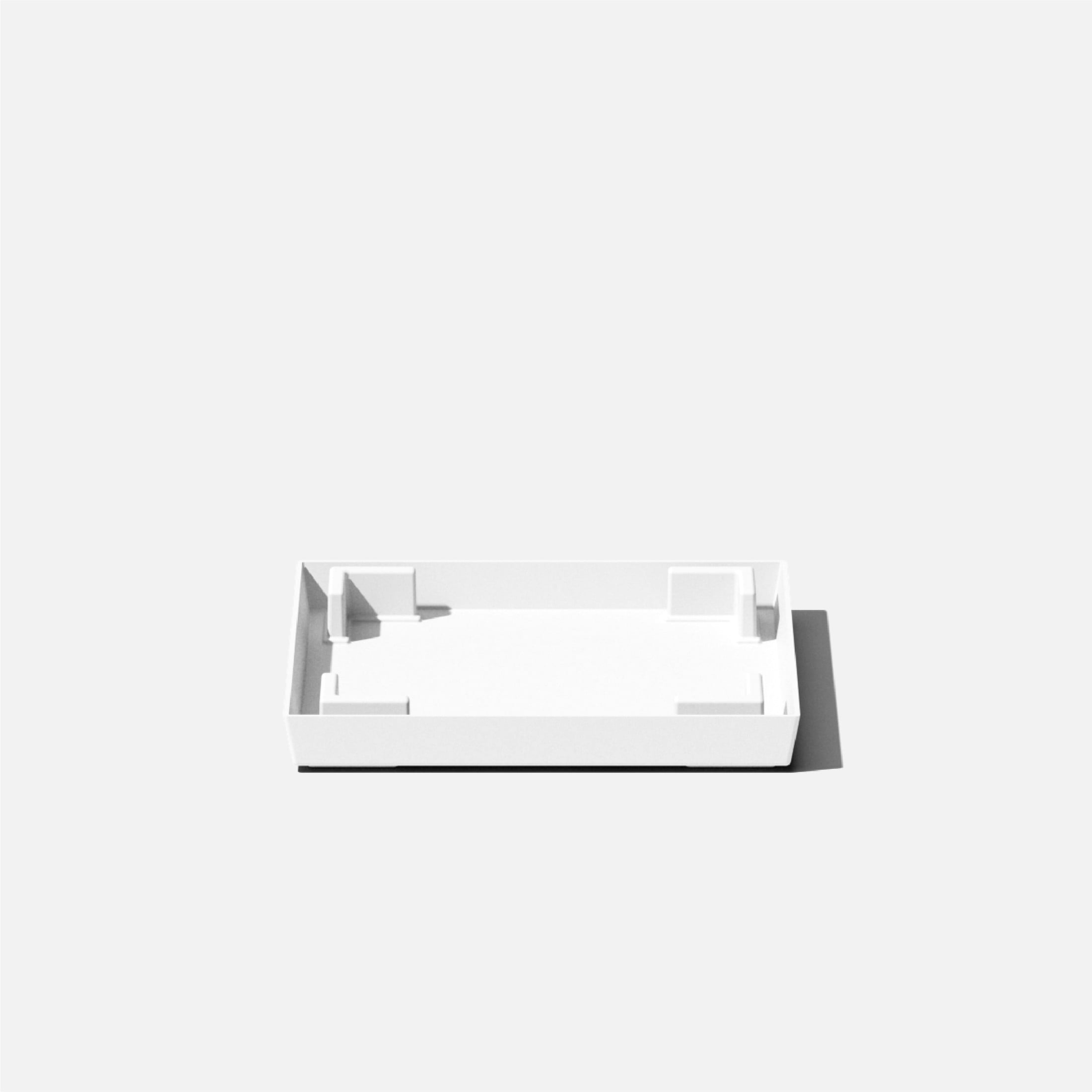 Veradek Pure Series Nobleton 22" Plastic Planter Tray - White - Walmart.com