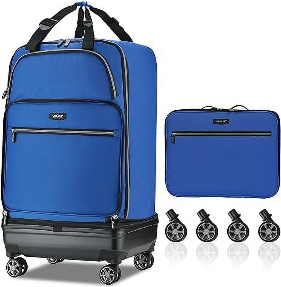 Verage Expandable Foldable Luggage Collapsible Rolling Travel Duffel ...