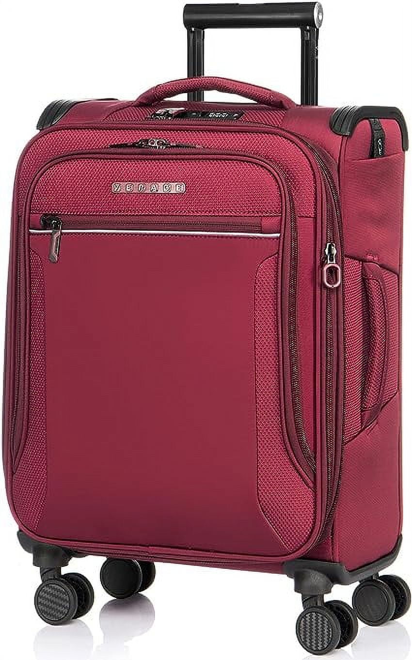 Verage Toledo Carry On Luggage Softside Expandable Suitcase with ...