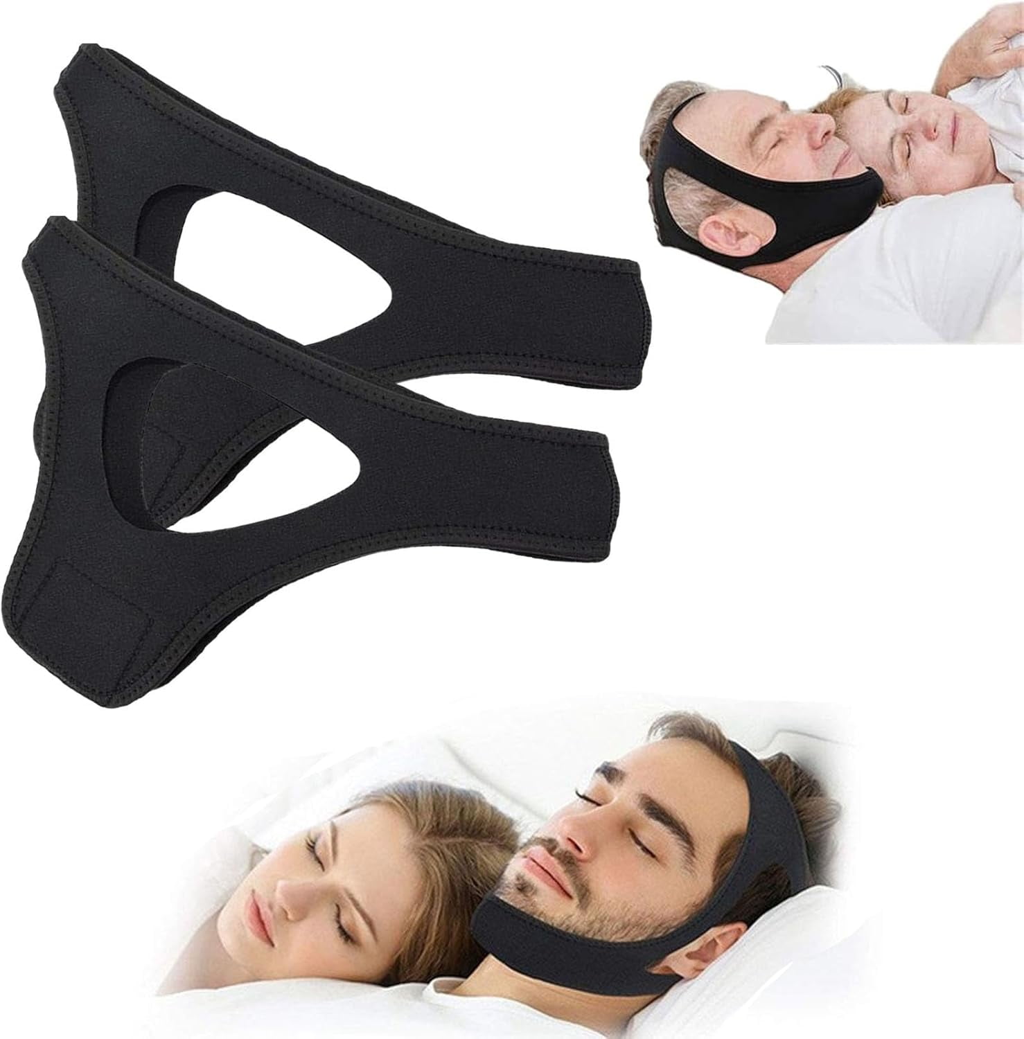 Veralabs Airflow Jaw Strap, Airflow Jaw Strap Veralabs, Air Flow Jaw Strap for Sleep Apnea ...