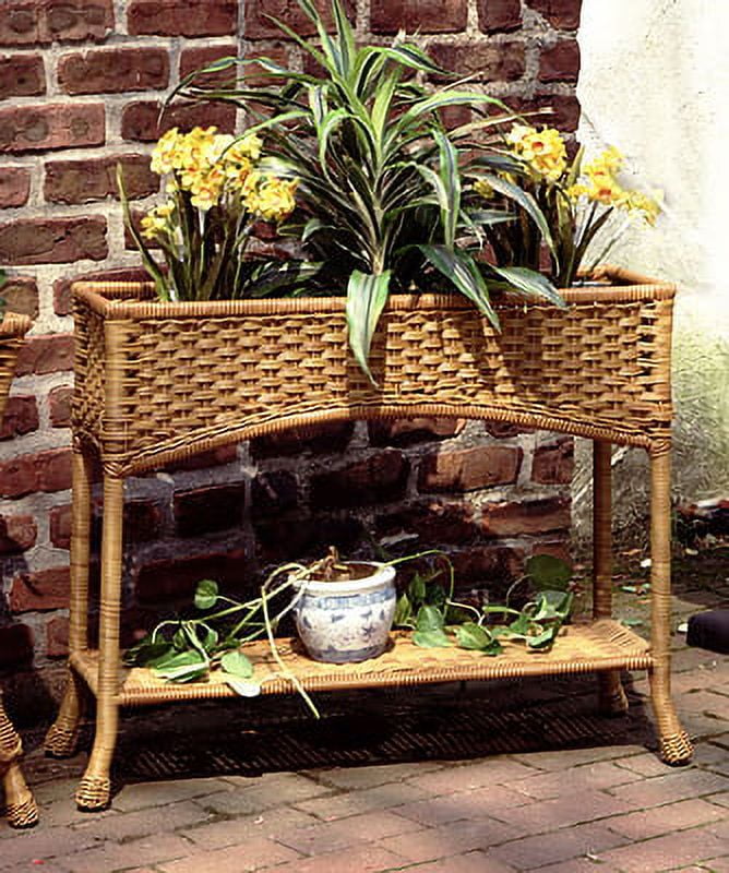Veranda Resin Wicker Window Box Planter - Walmart.com