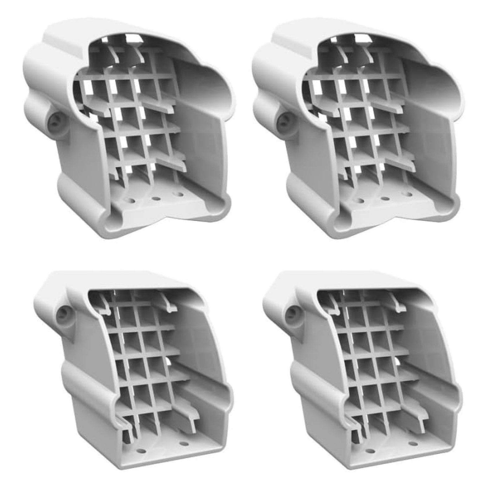Veranda White Extra Premier Rail Stair Bracket Kit - Walmart.com