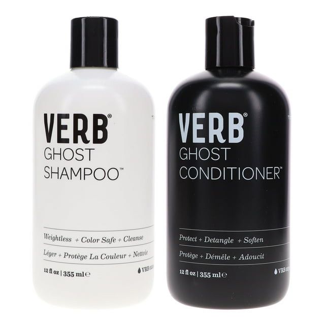 Verb Ghost Shampoo 12 oz & Ghost Conditioner 12 oz Combo Pack - Walmart.com