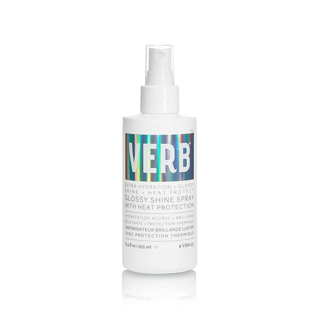 Verb Glossy Shine Spray - Vegan, Sulfate & Paraben Free, Thermal ...