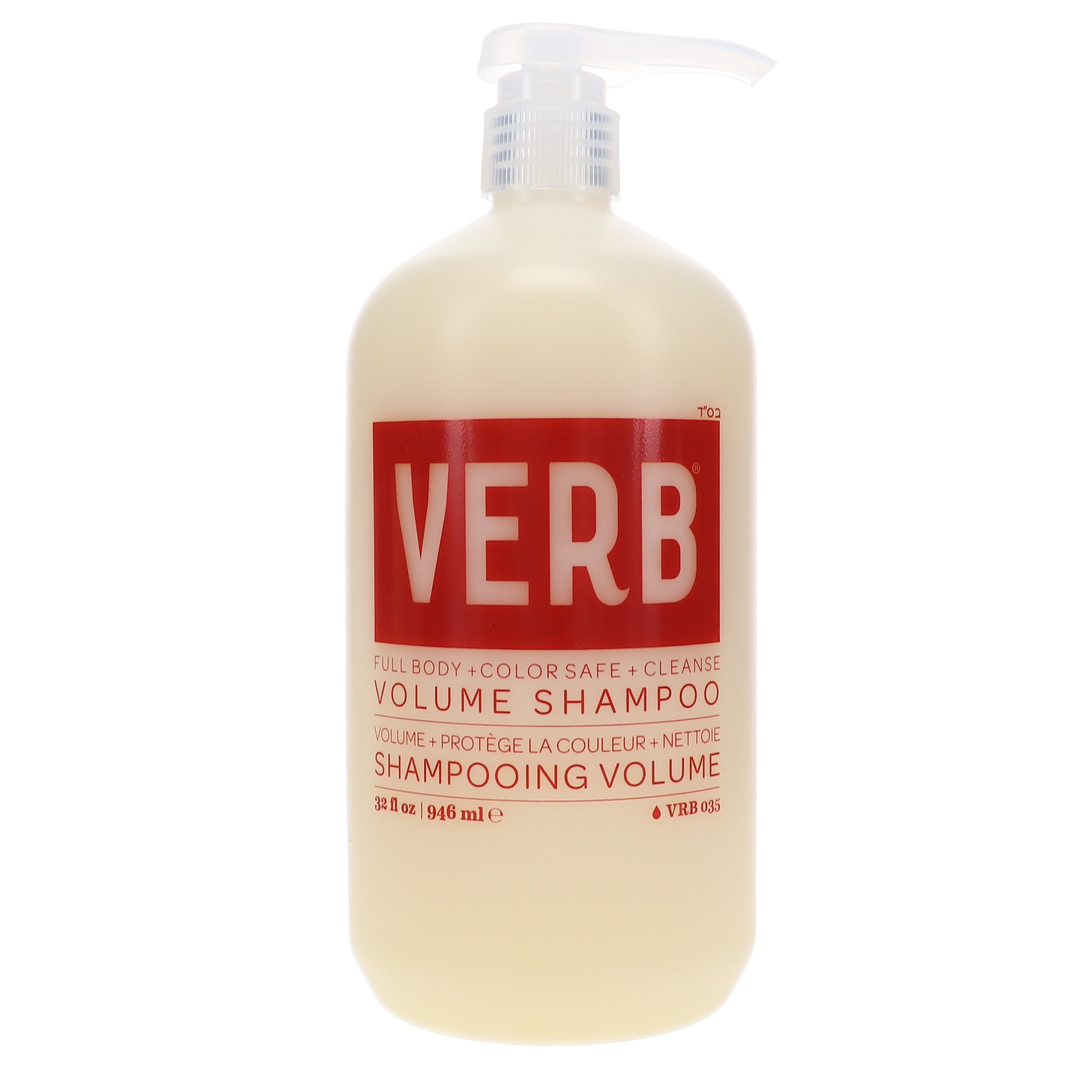 Verb Volume Shampoo 32 oz for Fine Hair with Pro-Vitamin B5 and ...