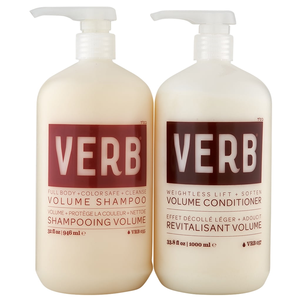 Verb Volume Shampoo & Conditioner 1 Liter - Walmart.com